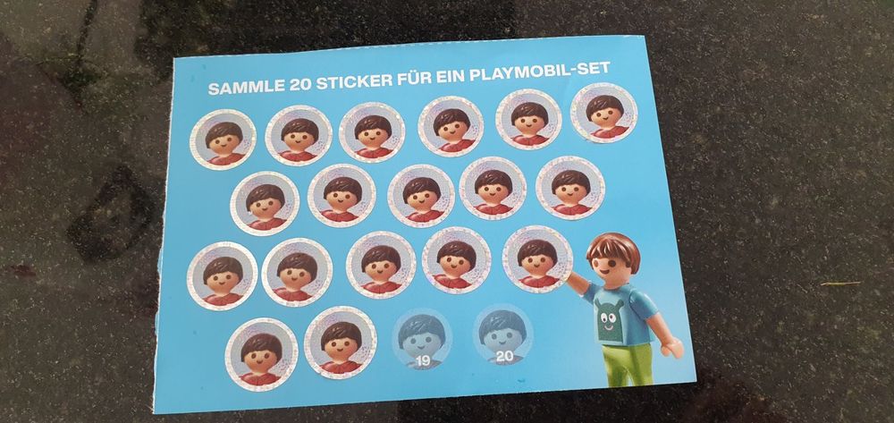 18 Sticker Migros Mania Playmobil (Nuovo e nell'imballaggio originale) a Wallenwil per CHF 10 ...
