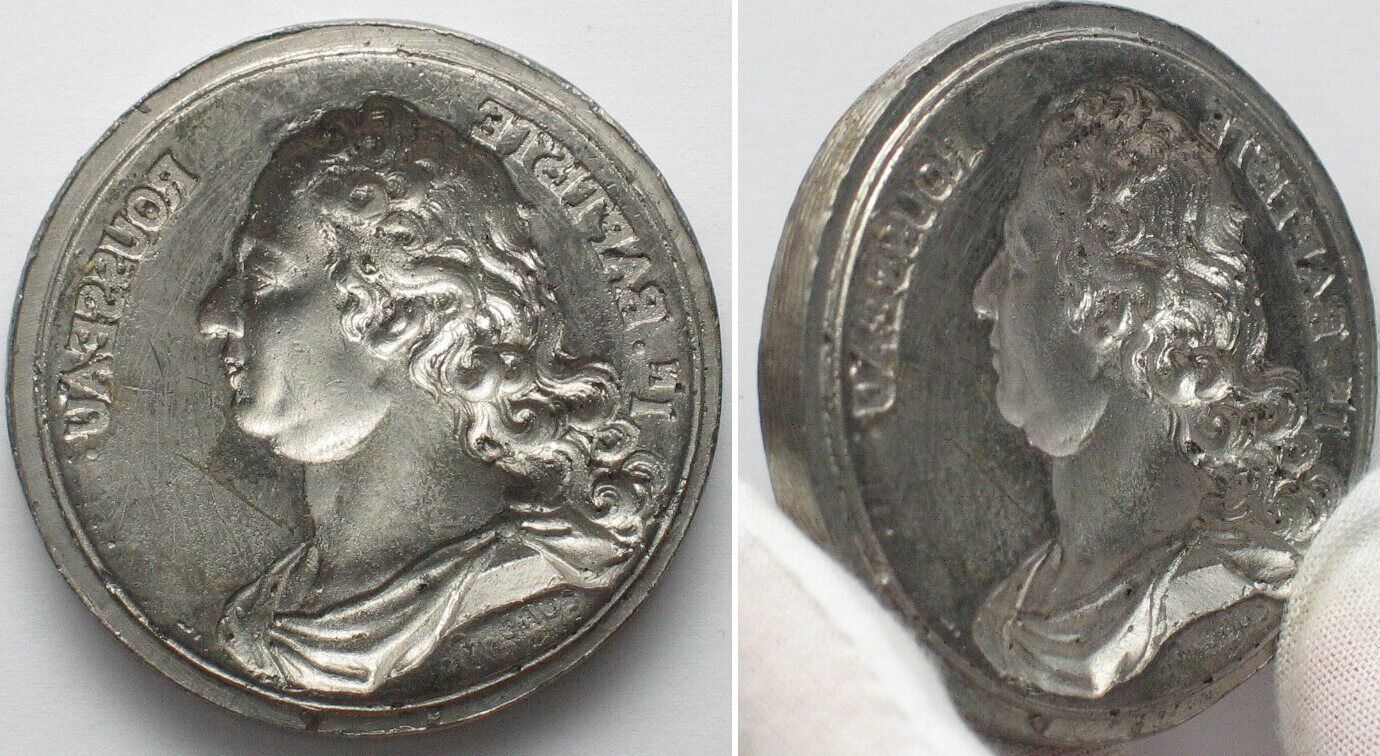 JEAN BAPTISTE ROUSSEAU. Medal 1730 by Simon Curé uniface (D'occasion) à ...