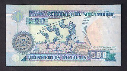 Mocambique 500 Meticais 1991 Bankfrisch | Kaufen auf Ricardo