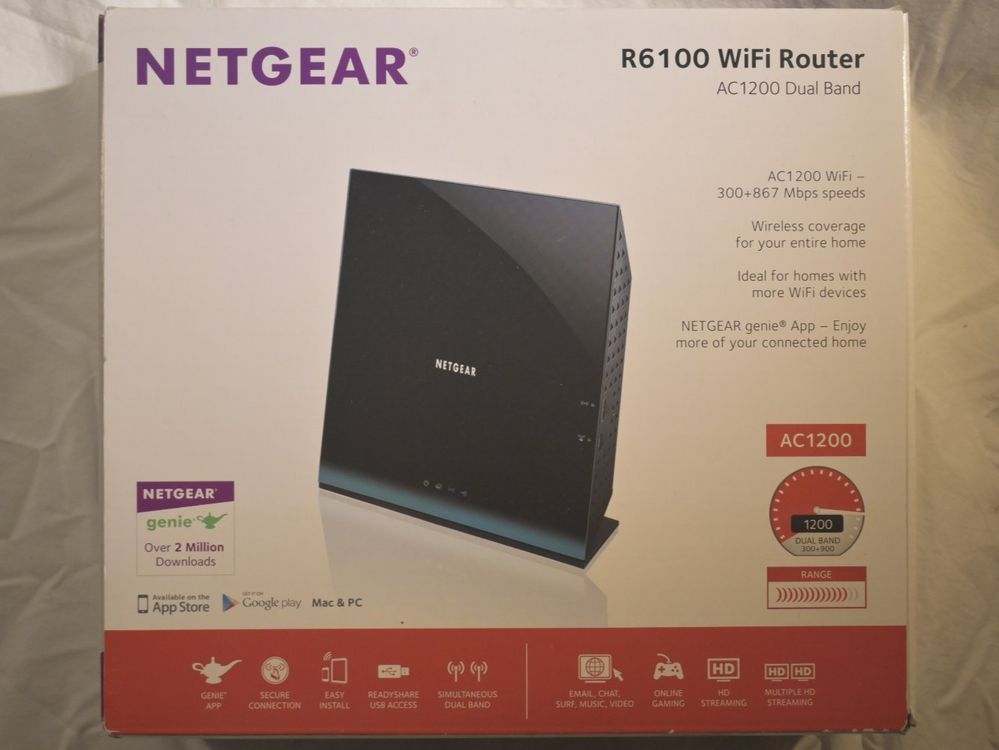 Netgear R6100 WiFi Router | Kaufen auf Ricardo
