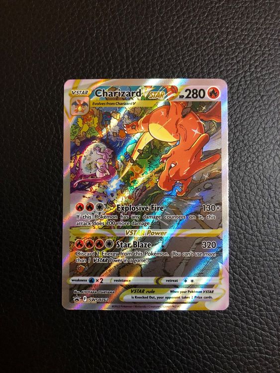 Charizard V Star Full Art Promo SWSH262 Ab 1 (Gebraucht) in Paradiso ...