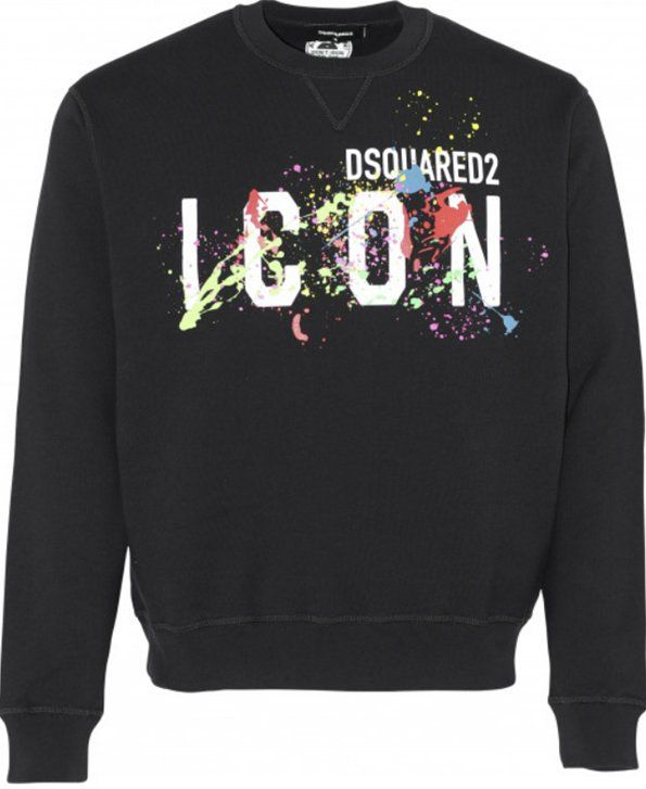 DSQUARED2 Sweater aus Baumwolle ICON Splatter (Gebraucht) in Frauenfeld für CHF 106 – mit ...