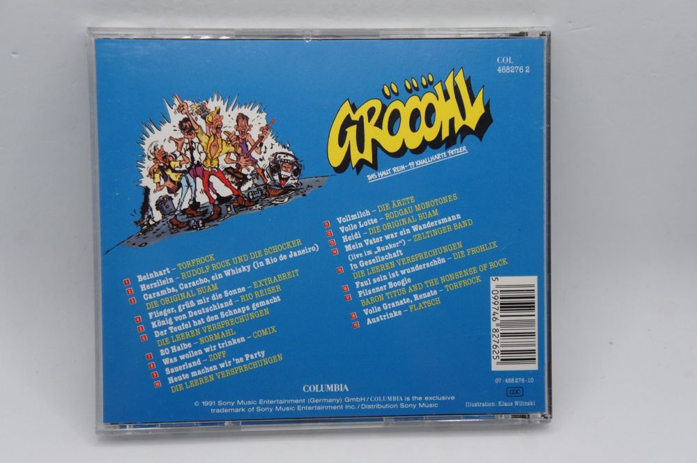 CD Gröööhl 19Fetzer Rio Reiser Extrabreit Die Ärzte Torfrock (Gebraucht ...