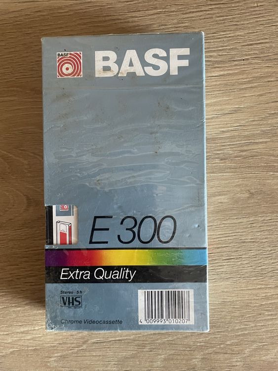 VHS BASF E300 5H - New VHS K7 Vidéo recordable (Neuf avec emballage d ...