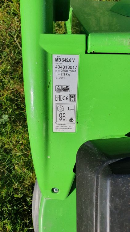 Rasenmäher VIKING MB 545 V (Gebraucht) in Oberägeri für CHF 119 – nur ...