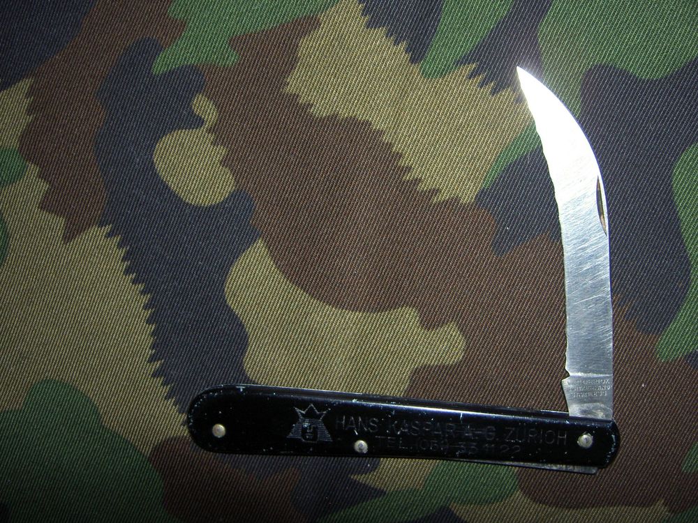 altes Victorinox "Bäckermesser">> "HANS KASPAR A.-G. ZÜRICH" (Gebraucht ...