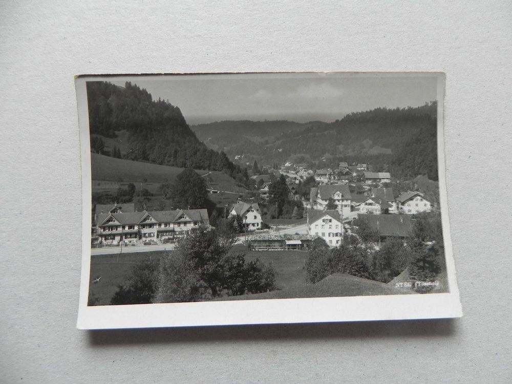 Karte Steg Tösstal ZH ca. 1935 (Gebraucht) in Siebnen für CHF 19 – mit Lieferung auf Ricardo kaufen