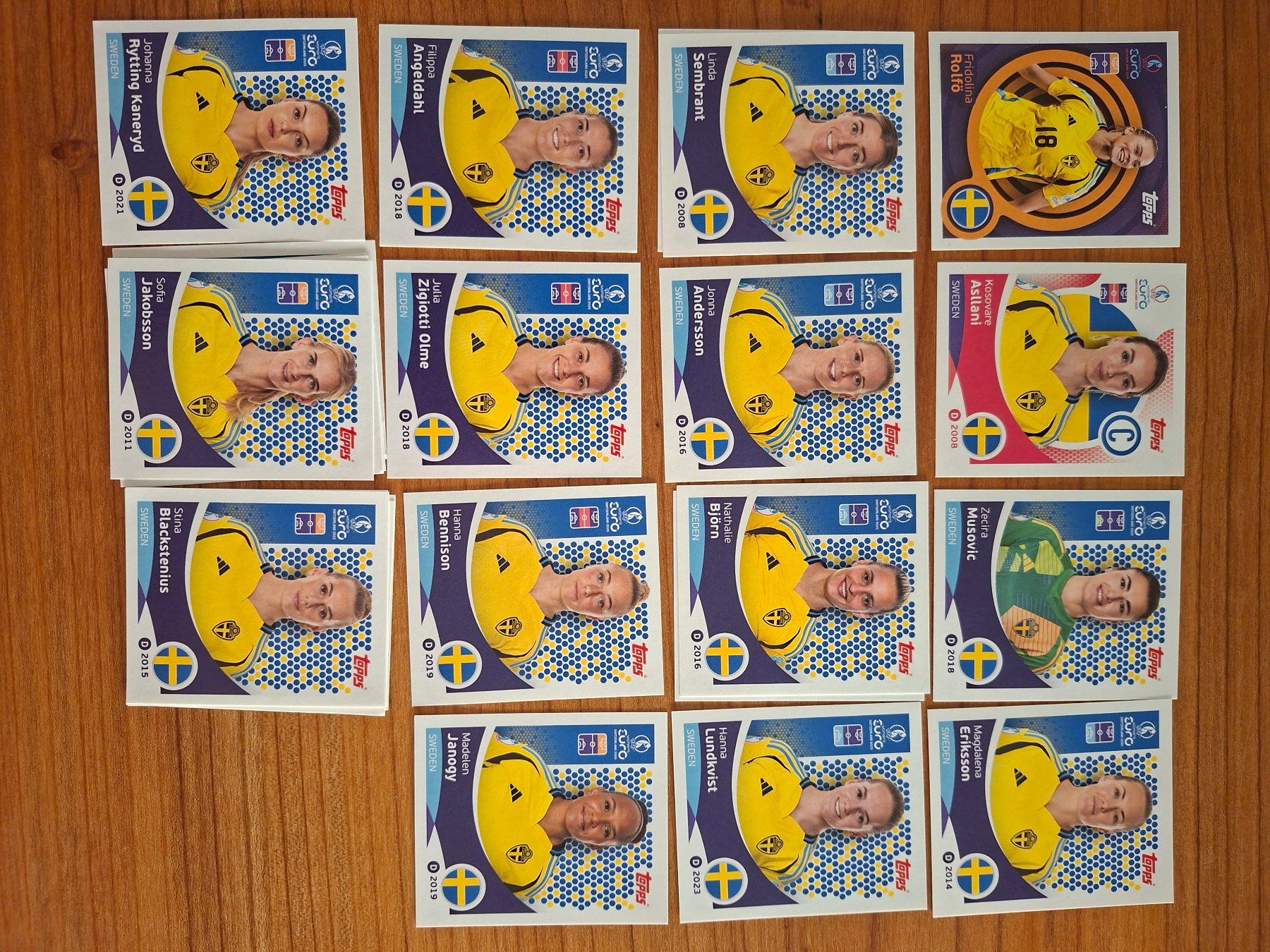 Topps UEFA Women's Euro 2025 Sweden Einzelbilder (Gebraucht) in Bern für CHF 1.2 – mit Lieferung ...