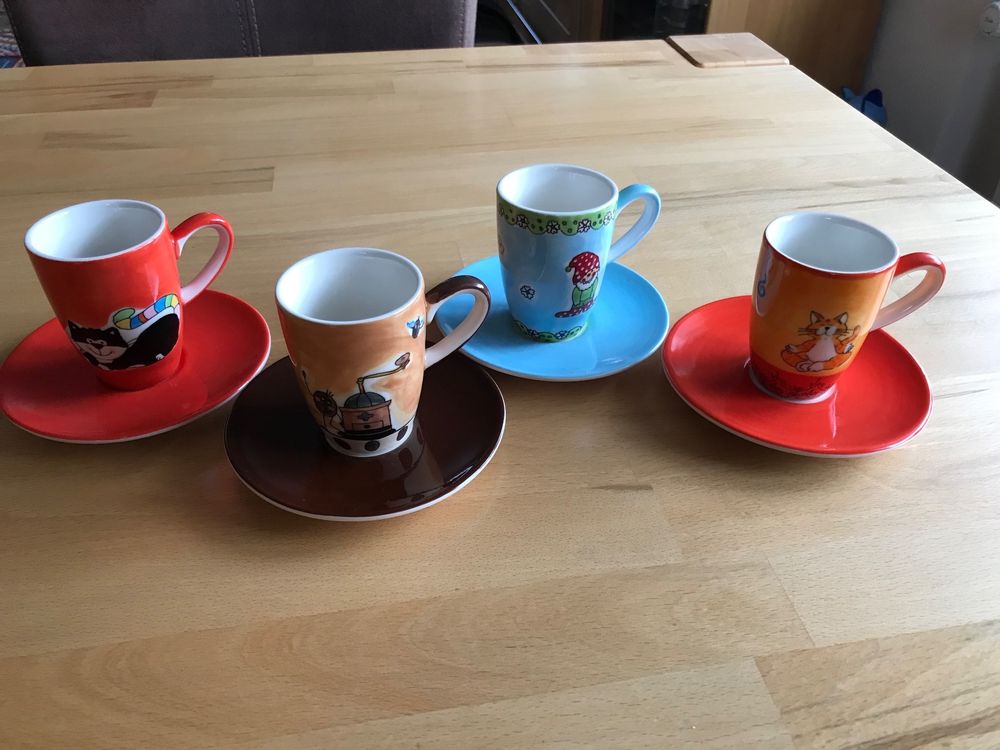 "Milo" Espresso-Tassen-Set (4 Stk.) (Neu (gemäss Beschreibung)) in ...