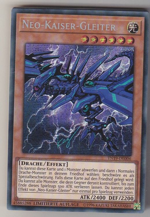 Yu Gi Oh Neo Kaiser Gleiter Prismatisch Secret Rare Tn19 De0 Kaufen