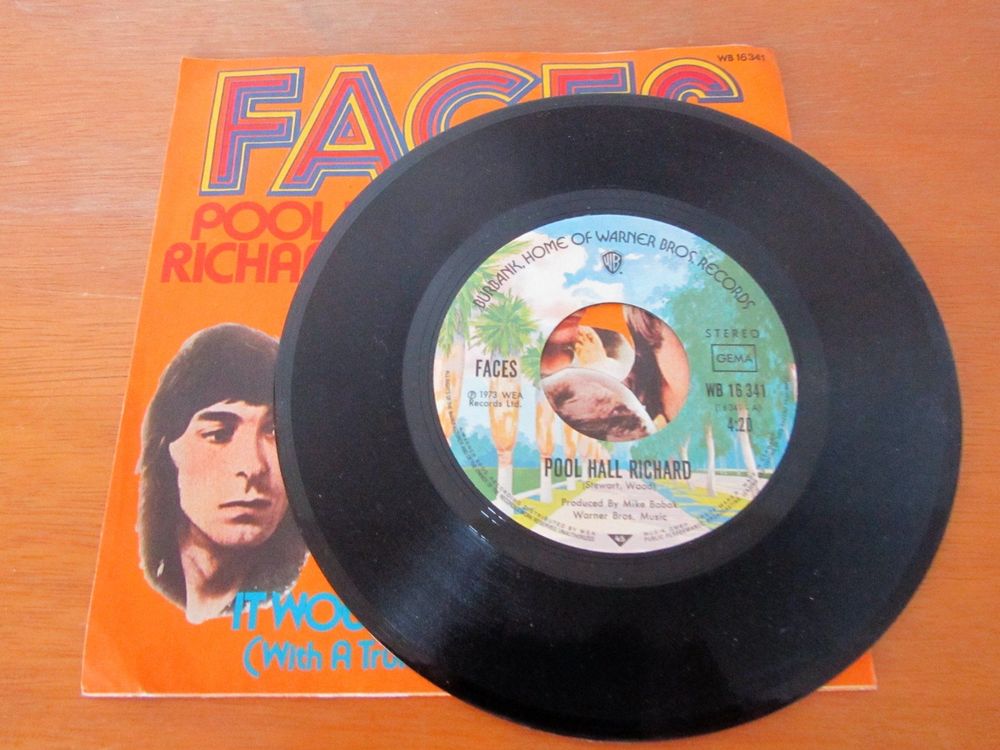 FACES: Pool Hall Richard / I Wish It Would Rain (Gebraucht) in Seengen ...