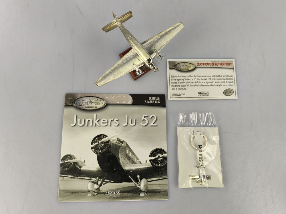 Modellflugzeug - Selver Classics Junkers Ju 52 (Gebraucht) in Rüti ZH ...