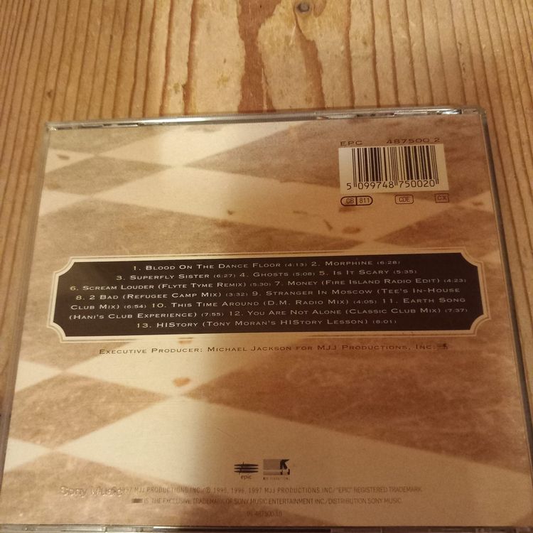 Michael Jackson CD - Blood on the Dance Floor (Gebraucht) in ...
