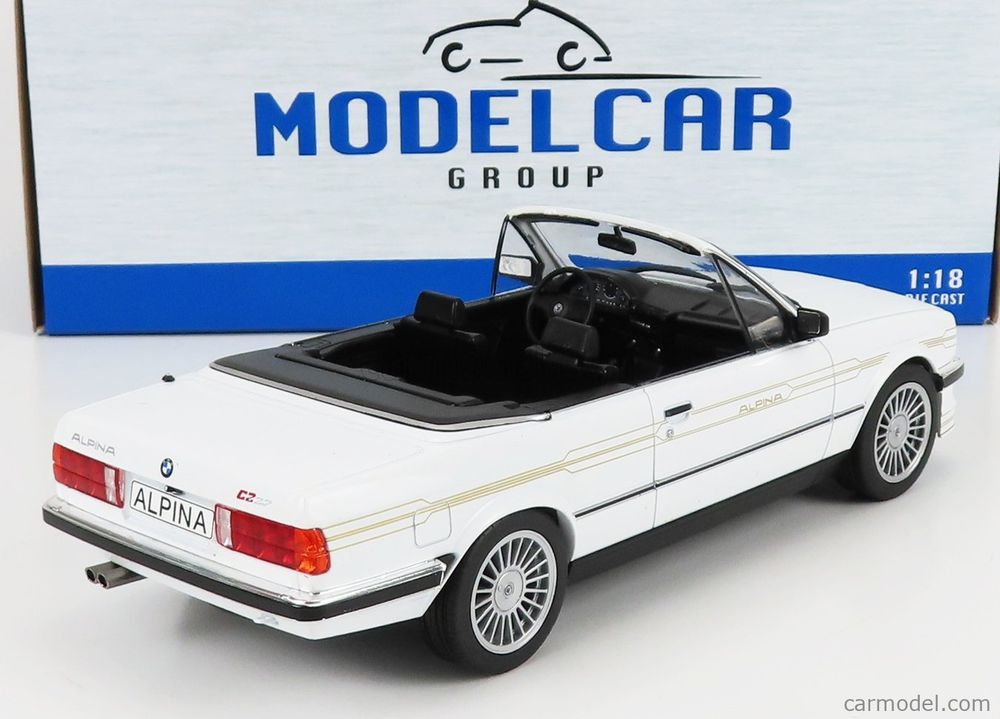 BMW Alpina C2 2.7 Cabriolet weiss/Dekor 1986 E30 - MCG 1:18 | Kaufen auf Ricardo