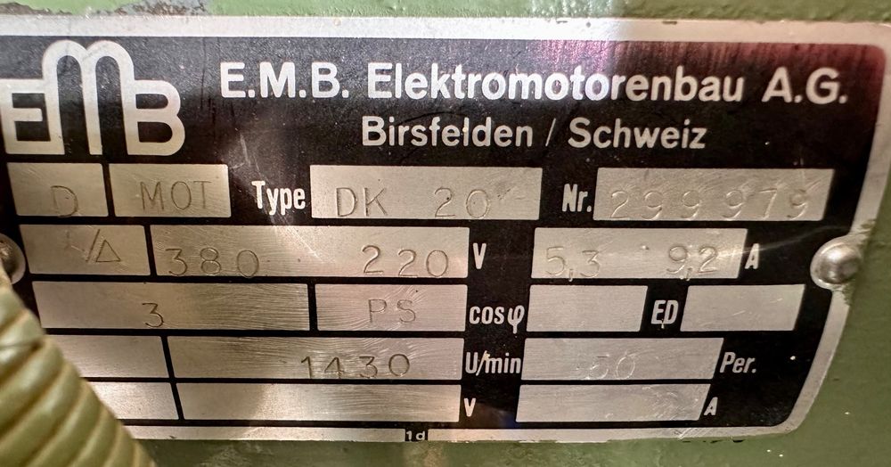 Elektromotor, Starkstrom, Motor, 380 V, (Gebraucht) in für CHF 33 – nur ...