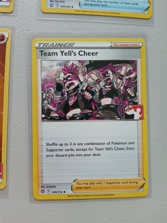 Team Yells Cheer - Pokemon TCG Prize Pack Stamp Stempel | Kaufen auf ...