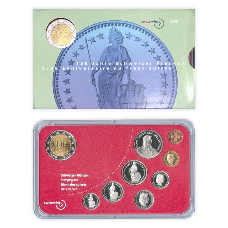 150 Jahre Schweizer Franken 2000 (Gebraucht) in Lugano für CHF 410 – mit Lieferung auf Ricardo ...