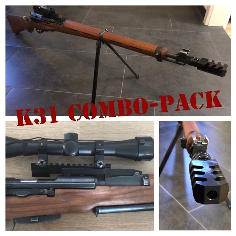 K31 Combo ZF-Rail & Mündungsbremse NEU! (Neu (gemäss Beschreibung)) in ...