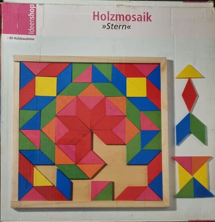 Geometrisches Formenpuzzle Holzspielzeug/Mosaik | Kaufen auf Ricardo