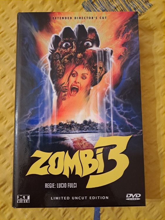 ZOMBI 3 / ZOMBIE 3 *UNCUT* LUCIO FULCI (Grosse Hartbox DVD) (Gebraucht ...