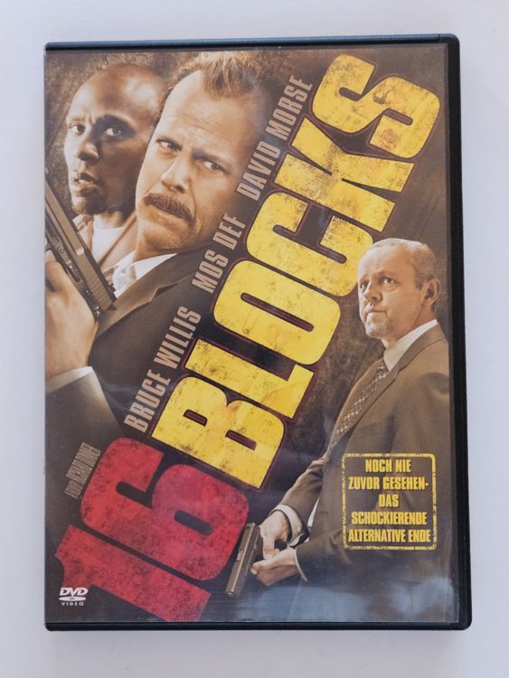 16 Blocks Bruce Willis Action / DVD # WT18 (Gebraucht) in Oberdorf BL für CHF 1.5 – nur Abholung ...