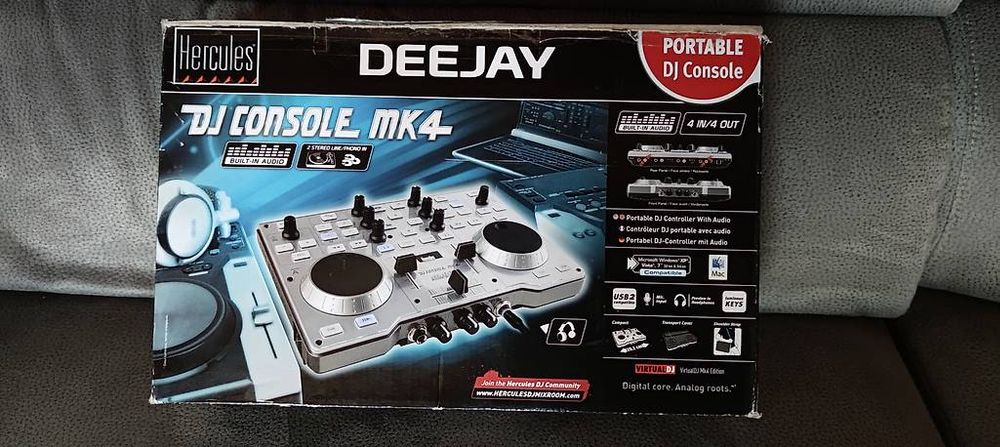 Console DJ Hercules MK4 + Microfono, come nuova! (Gebraucht) in Locarno ...
