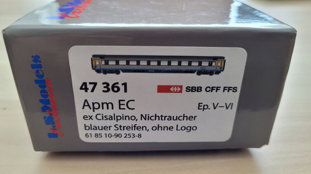 LS Models 47361 SBB CFF FFS Apm ex CISALPINO ohne Logo (Neu und ...