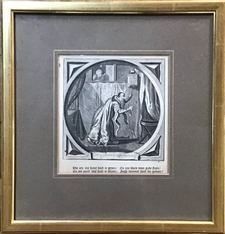 Antike Kupferstich um 1760 (Gebraucht) in Root für CHF 25 – mit Lieferung auf Ricardo kaufen