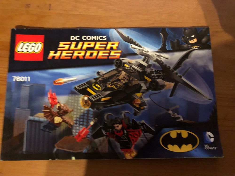 Lego 76011 Batman: Man-Bat Attack Bauanleitung (Gebraucht) in Glarus ...