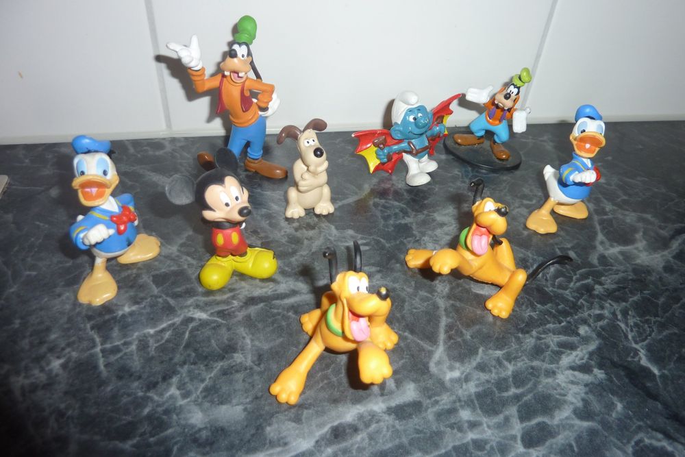Walt Disney Figuren,Mickey Maus,Donald,Goofy,Pluto,Lot | Kaufen auf Ricardo