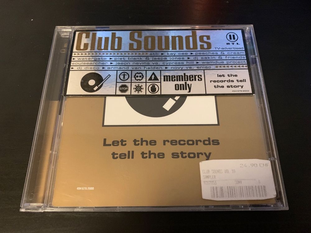 Club Sounds Vol. 10 (1999) (Gebraucht) in Dübendorf für CHF 1 – mit ...