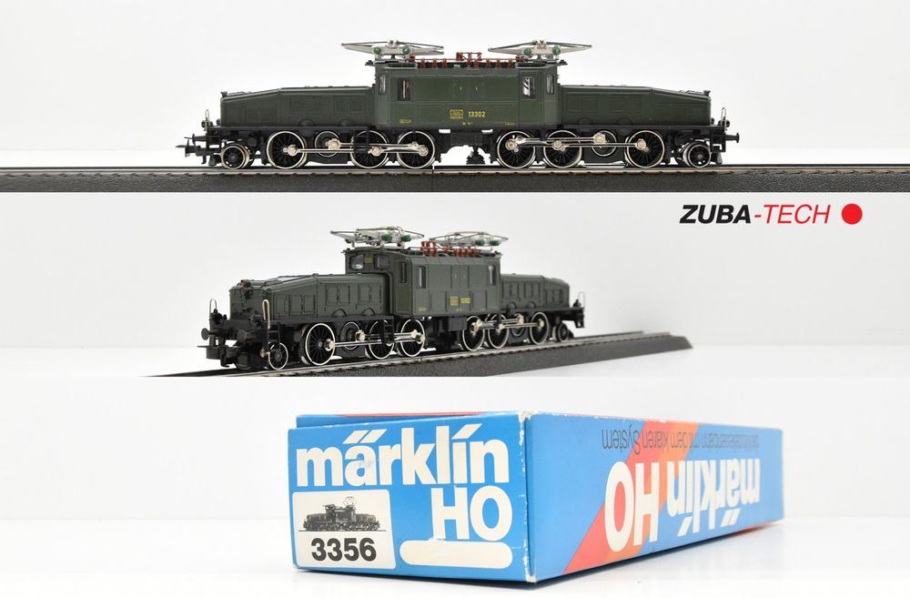 Märklin 3356 E-Lok Be 6/8III "Krokodil" SBB, H0 WS Analog (Gebraucht ...