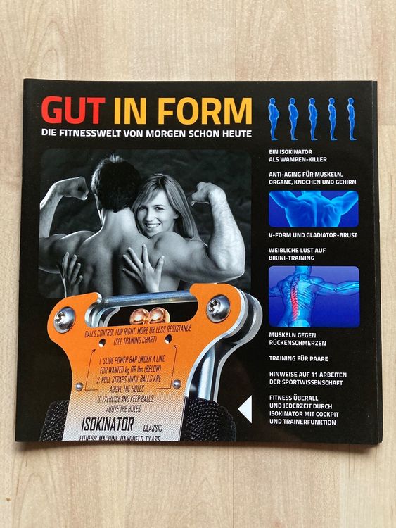 Der Isokinator Lady - Ideales Trainingsgerät Muskelaufbau (Gebraucht ...