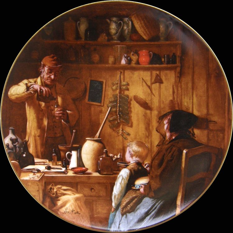 orig. ALBERT ANKER Sammelteller Bradford (Gebraucht) in Lohn-Ammannsegg ...