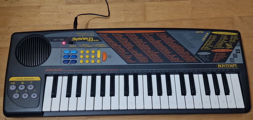 Bontempi Keyboard GT 720 System 5 Plus (Gebraucht) in Pfäffikon ZH für ...
