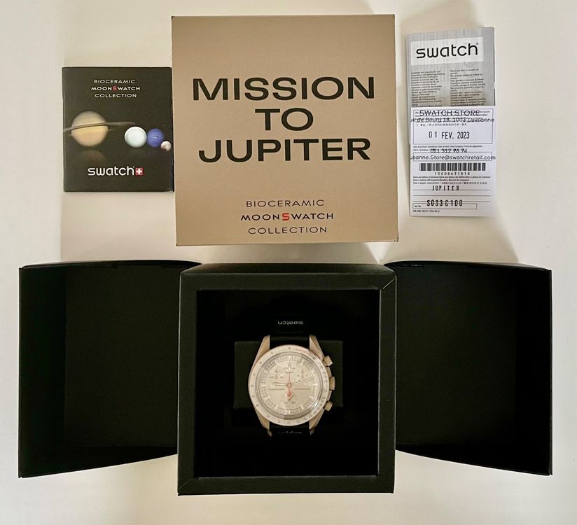 Oméga X Swatch Mission to Jupiter (Neu und originalverpackt) in Villars ...