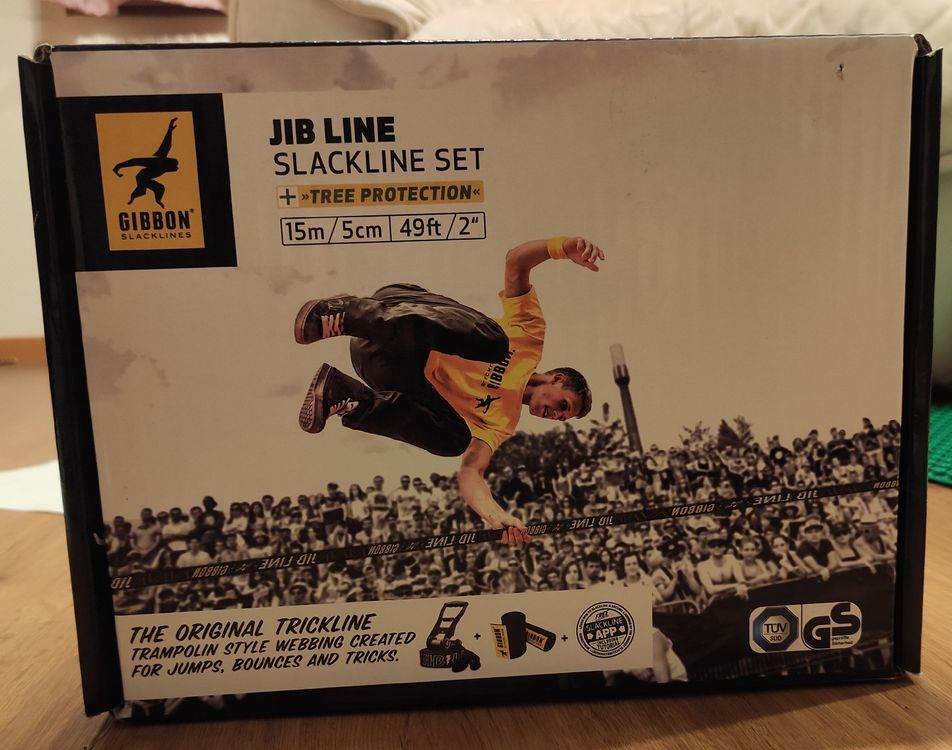 NEU Gibbon Jib Line Slack Line Set 15 Meter | Kaufen auf Ricardo