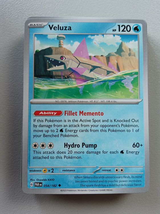 Veluza - Paradox Rift Pokemon Englisch | Kaufen auf Ricardo