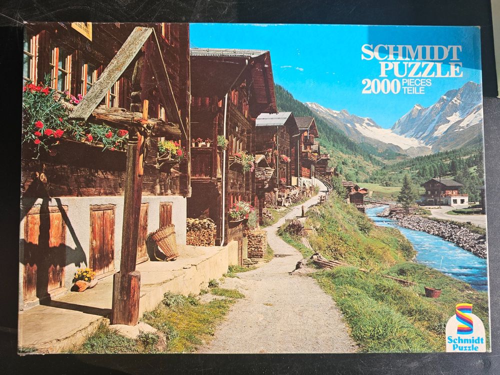 Puzzle Schmidt 2000 Teile - Lötschental (Gebraucht) in Altstätten SG ...
