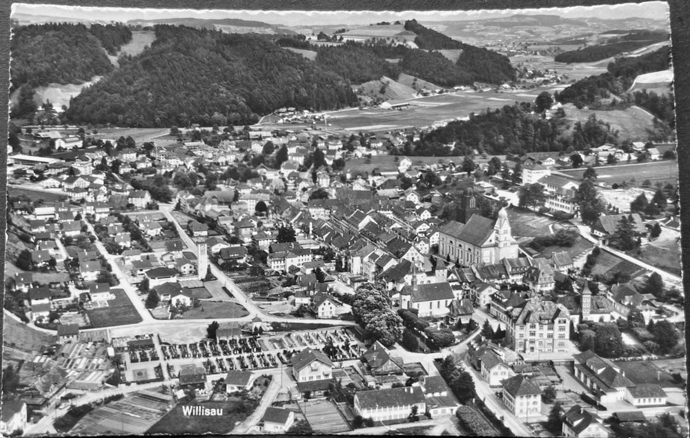 Willisau LU Flugaufnahme Nr.1867 , 1962 (Gebraucht) in Solothurn für ...