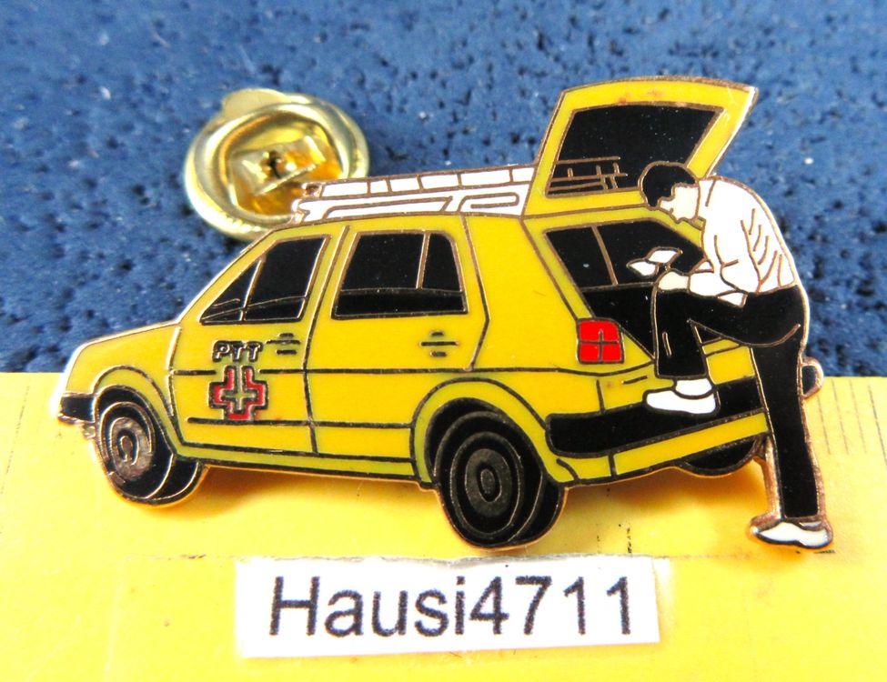 VW GOLF POST SCHWEIZ PTT PIN (Gebraucht) in Ettingen für CHF 0.95 – mit ...