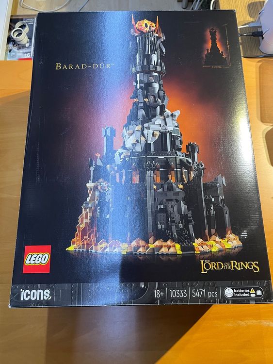 Lego Lord of the Rings 10333 - Barad-Dur (OHNE FIGUREN!!) (Gebraucht ...