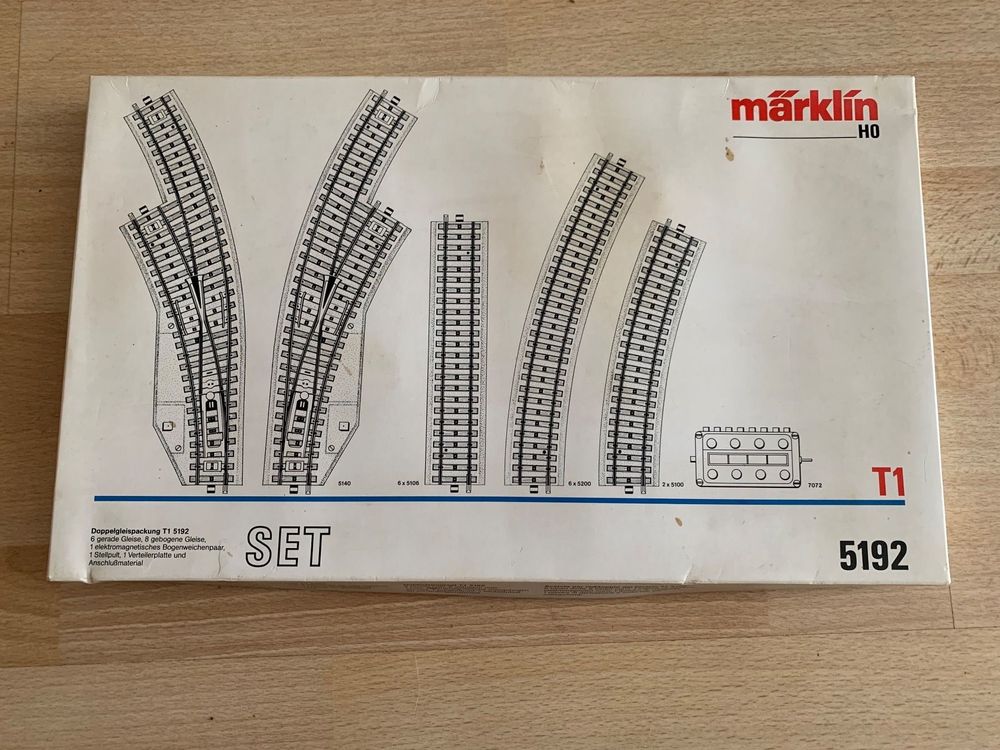 Märklin Schienenset T1 5192 komplett (Gebraucht) in Münsingen für CHF 4 ...