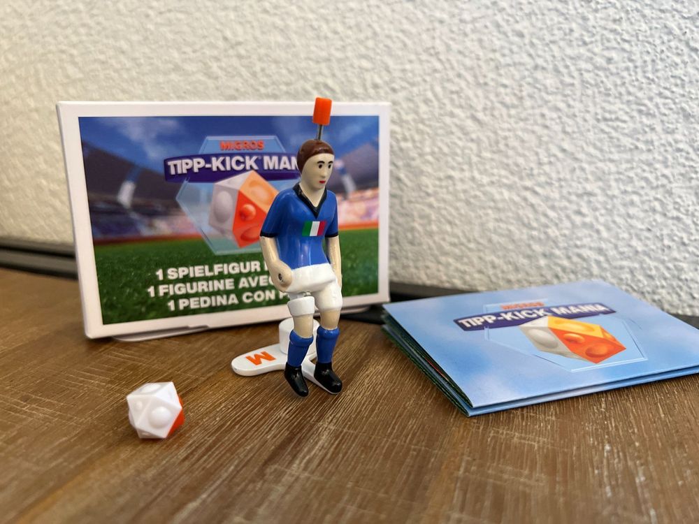 MIGROS Tipp-Kick Mania 2022 Figur ITALIEN Nr. 3 *** (Gebraucht) in Othmarsingen für CHF 12 – mit ...