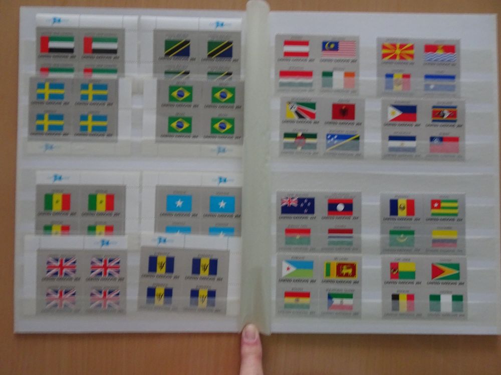 UNO NEW YORK, ** 80 x 4er-Blöcke FLAGGEN | Kaufen auf Ricardo