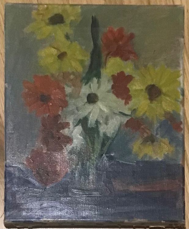 Stilleben Gemälde Unleserlich Signiert | Kaufen auf Ricardo