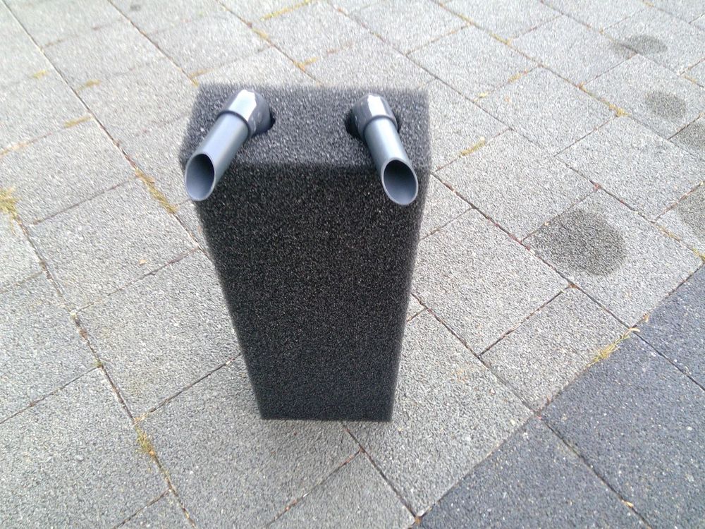 HMF Filter schwarz 2Luftheber 500Liter (Neu und originalverpackt) in ...