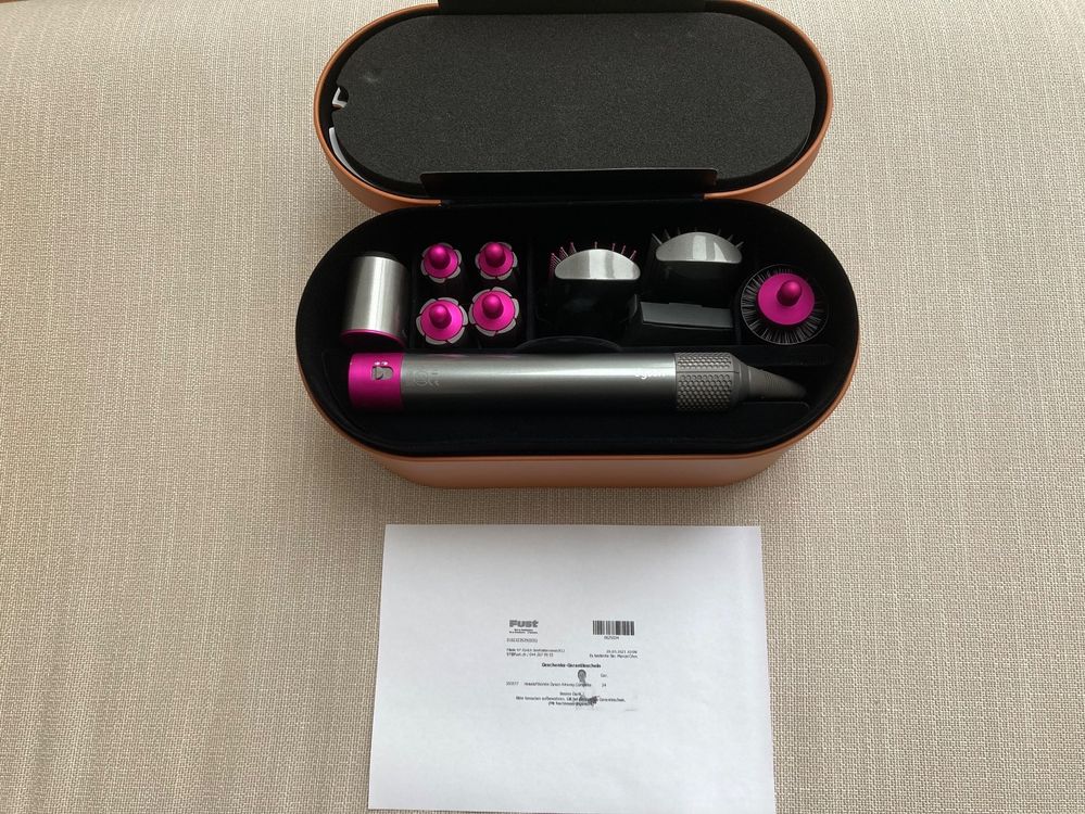 Dyson Airwrap Complete, Fuchsia mit Zubehör (Gebraucht) in Uetikon am ...