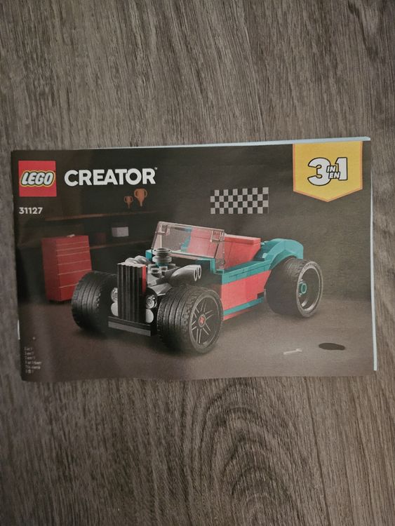 Lego Creator 31127 Strassenrennwagen 3-in-1 (Neu (gemäss Beschreibung ...