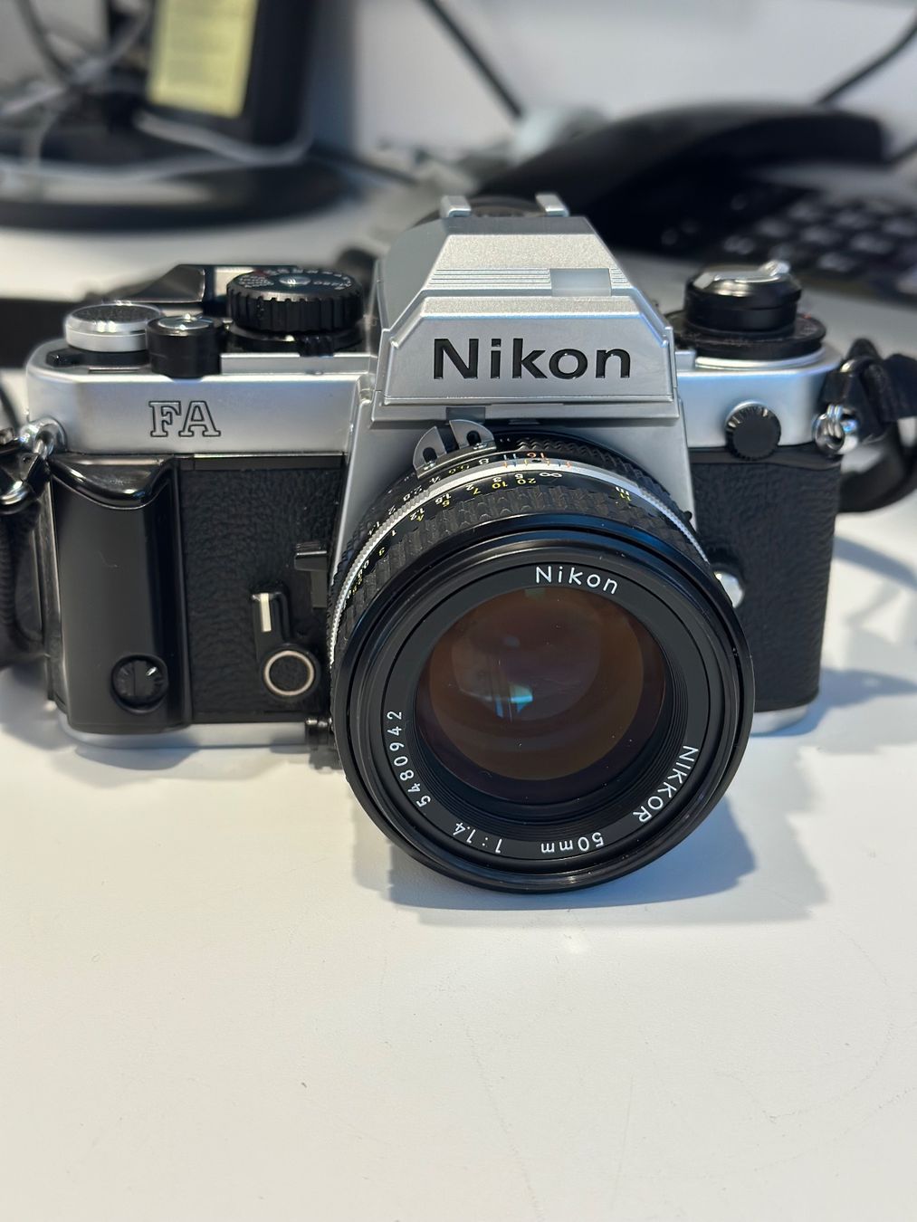Nikon FA inkl. 1.4/50mm analog lichtstark Vintage Retro (Gebraucht) in ...